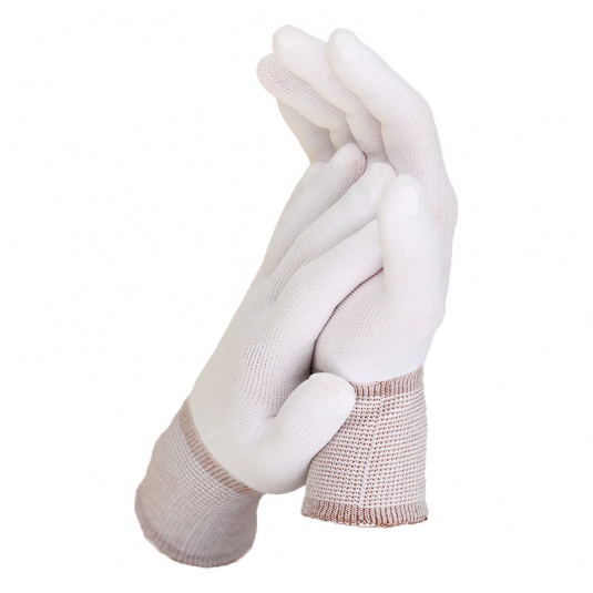 Polyco Pure Dex White Nylon Gloves CR200